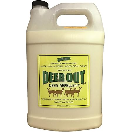 Amazon.com: Deer Out Deer Repellent Deer Repellent 2 1/2 Gallon ...