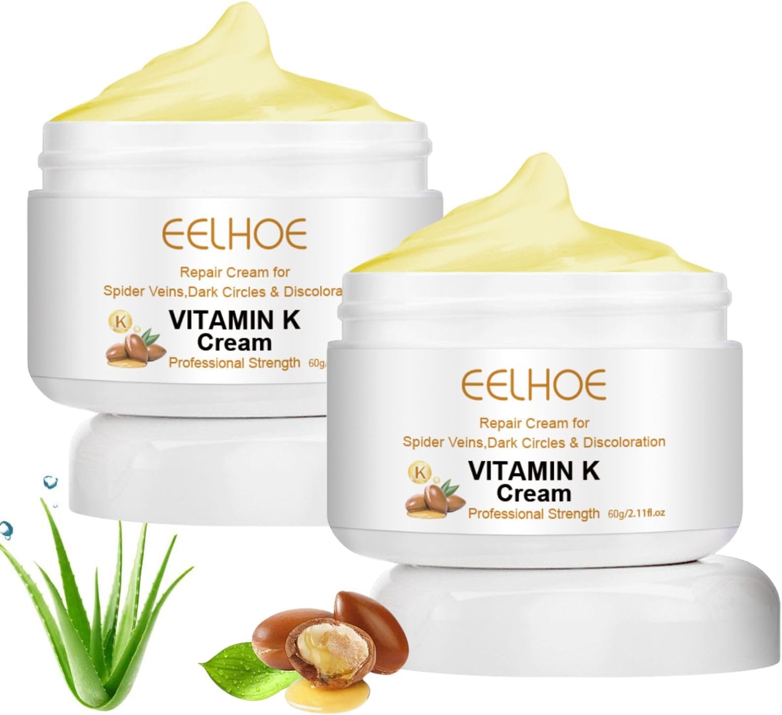 Amazon.com : 2PCS Varicose Veins Miracle Cream, Vitamin K Cream ...