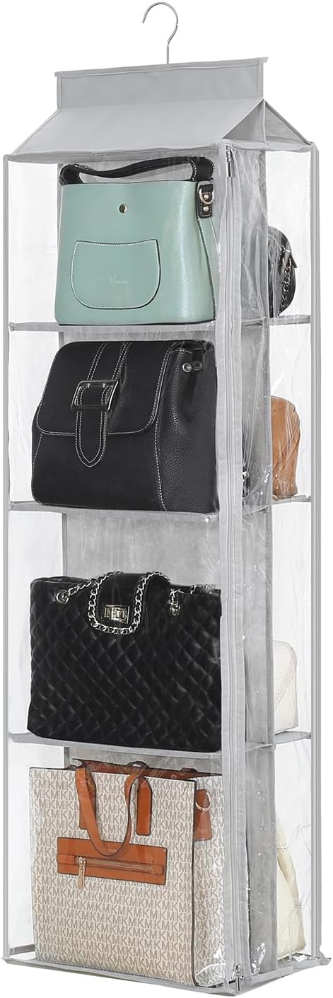 Amazon.com: DIOMMELL Purses Hanger Hanging Handbag Organizer Bags ...