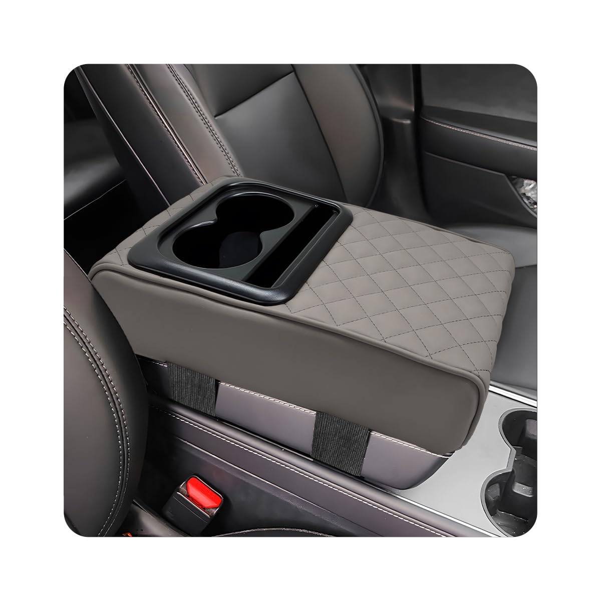 Amazon.com: Yourkar Car Center Console Armrest Pillow, Waterproof Car ...