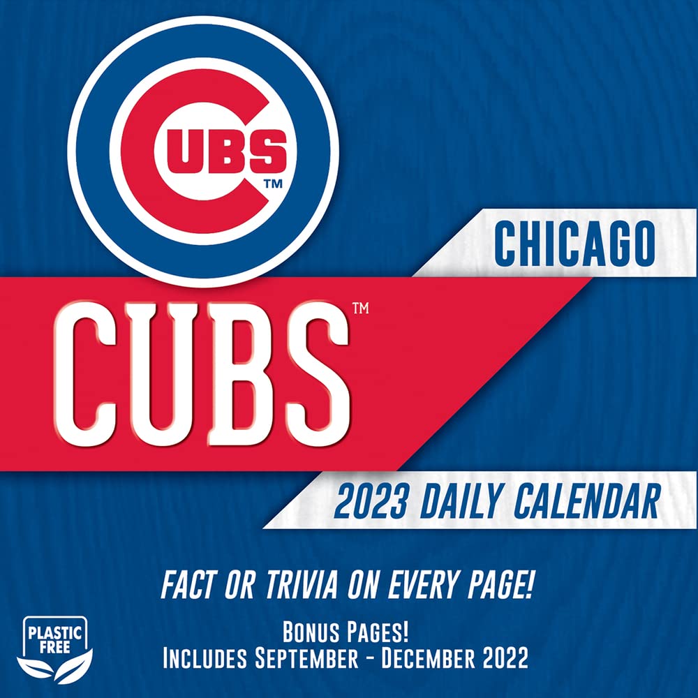 Chicago Cubs 2023 Box Calendar: 9781469392318: Amazon.com: Books