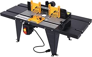 Electric Benchtop Router Table Wood Working Craftsman Tool （Table B ...