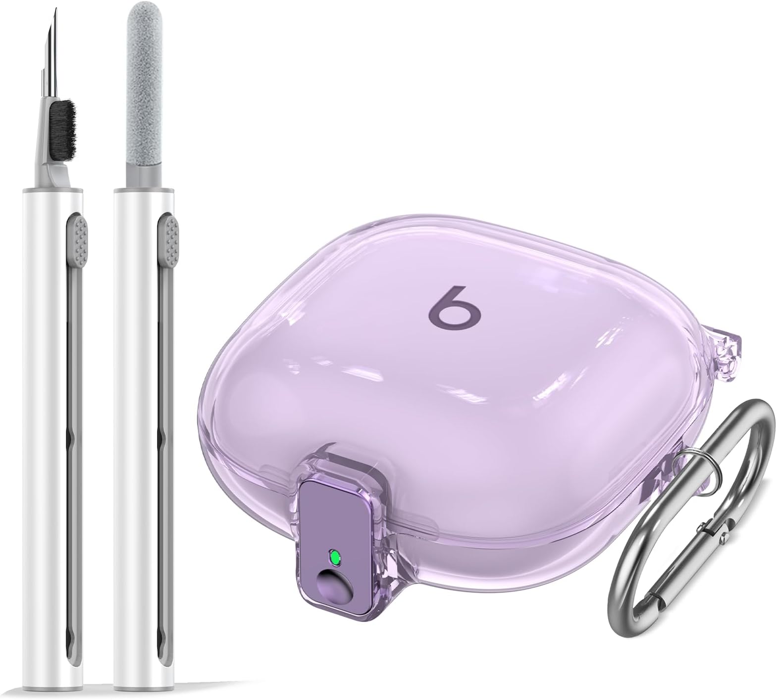 Amazon.com: [with Safety Lock] Beats Fit Pro Case Cover,Clear Case for ...