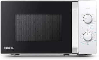 Toshiba MW2-MG20P(WH) 3-in-1 Forno Microonde Grill Combinato, 20 L, 5 Livelli di Potenza ...