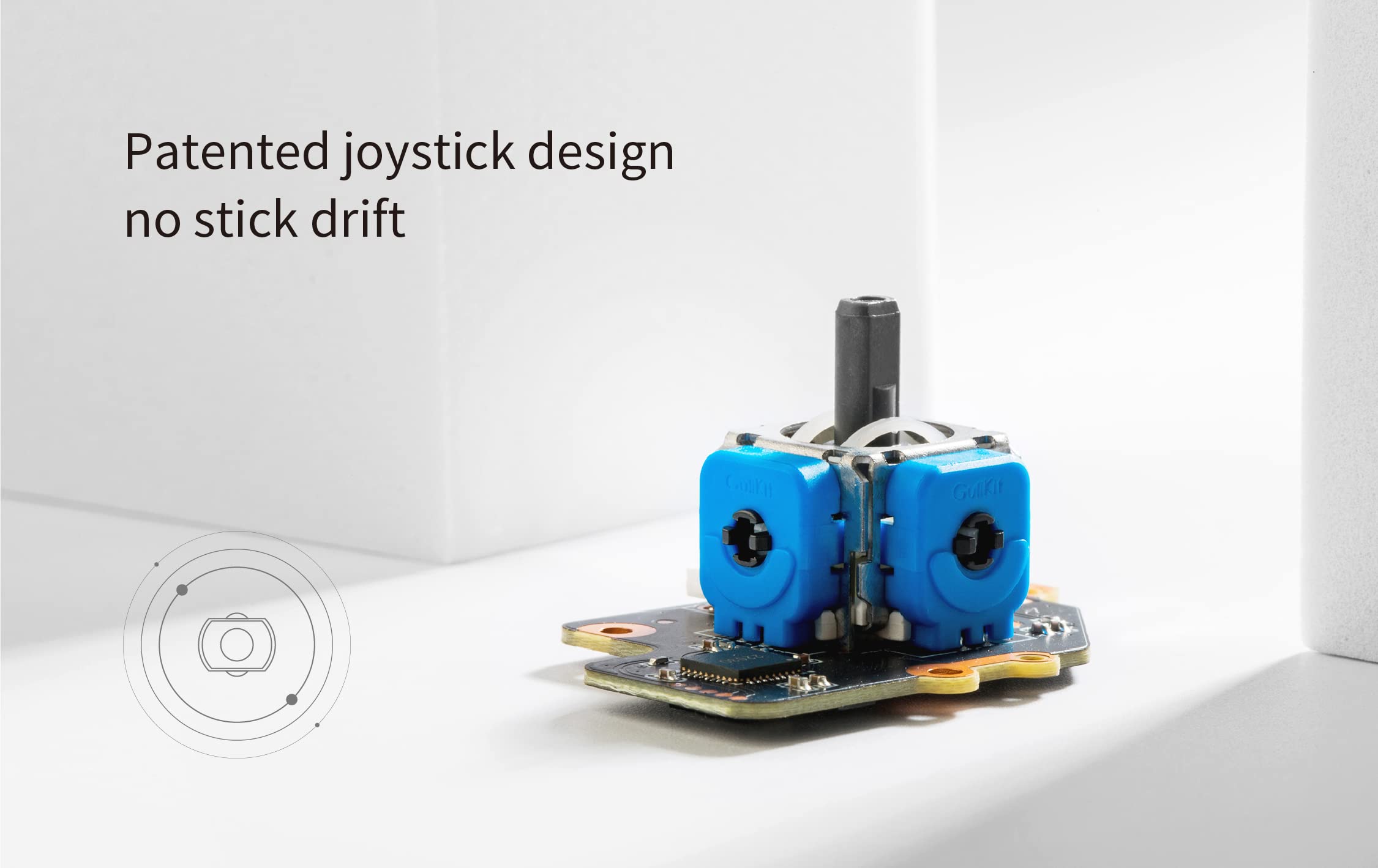 Snapklik.com : GuliKit Electromagnetic Joystick Module For Steam Deck(Type A And Type B), No ...
