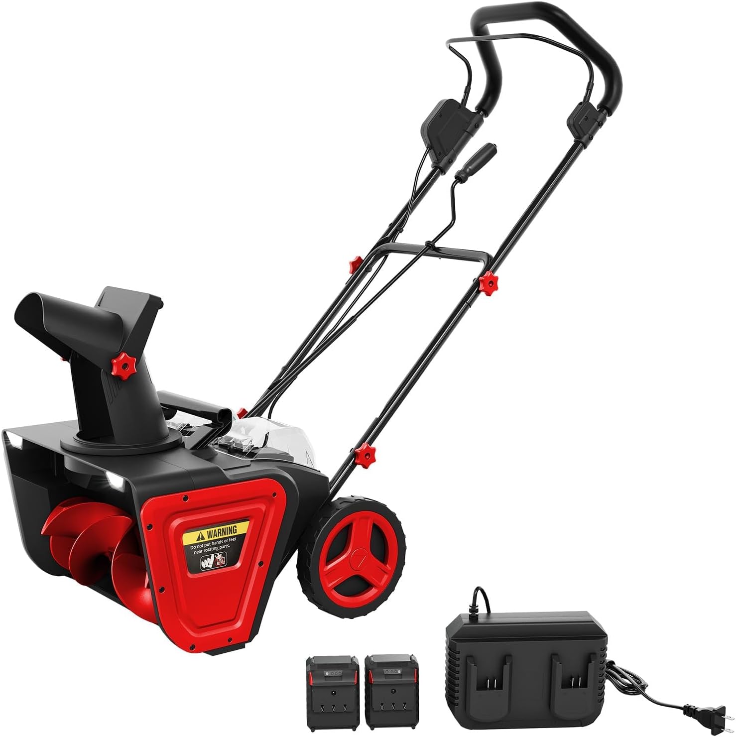 Amazon.com : Cordless Snow Blower,Electric Self-Propelled Battery Snow ...