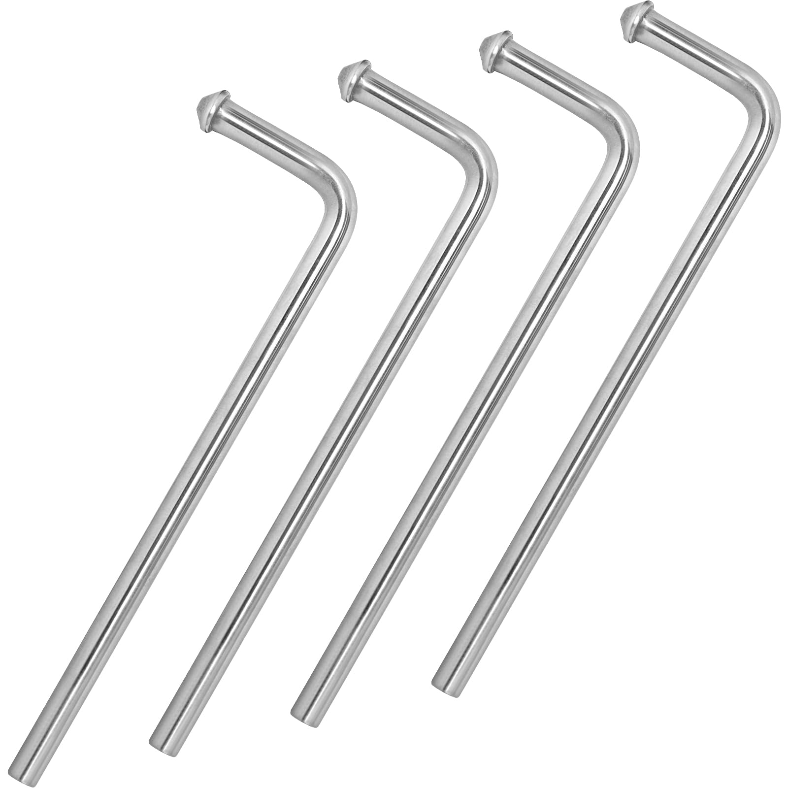 Snapklik.com : PALOZO Universal Stainless Steel Exhaust Hanger Rods 90 ...