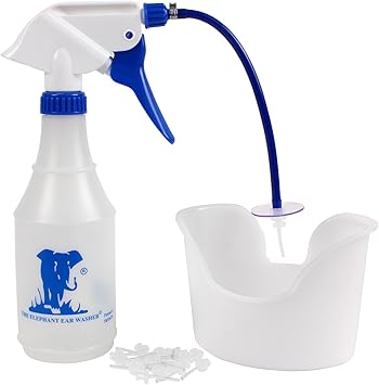 Amazon.com: Doctor Easy Elephant Ear Washer Bottle System - Ear Wax ...