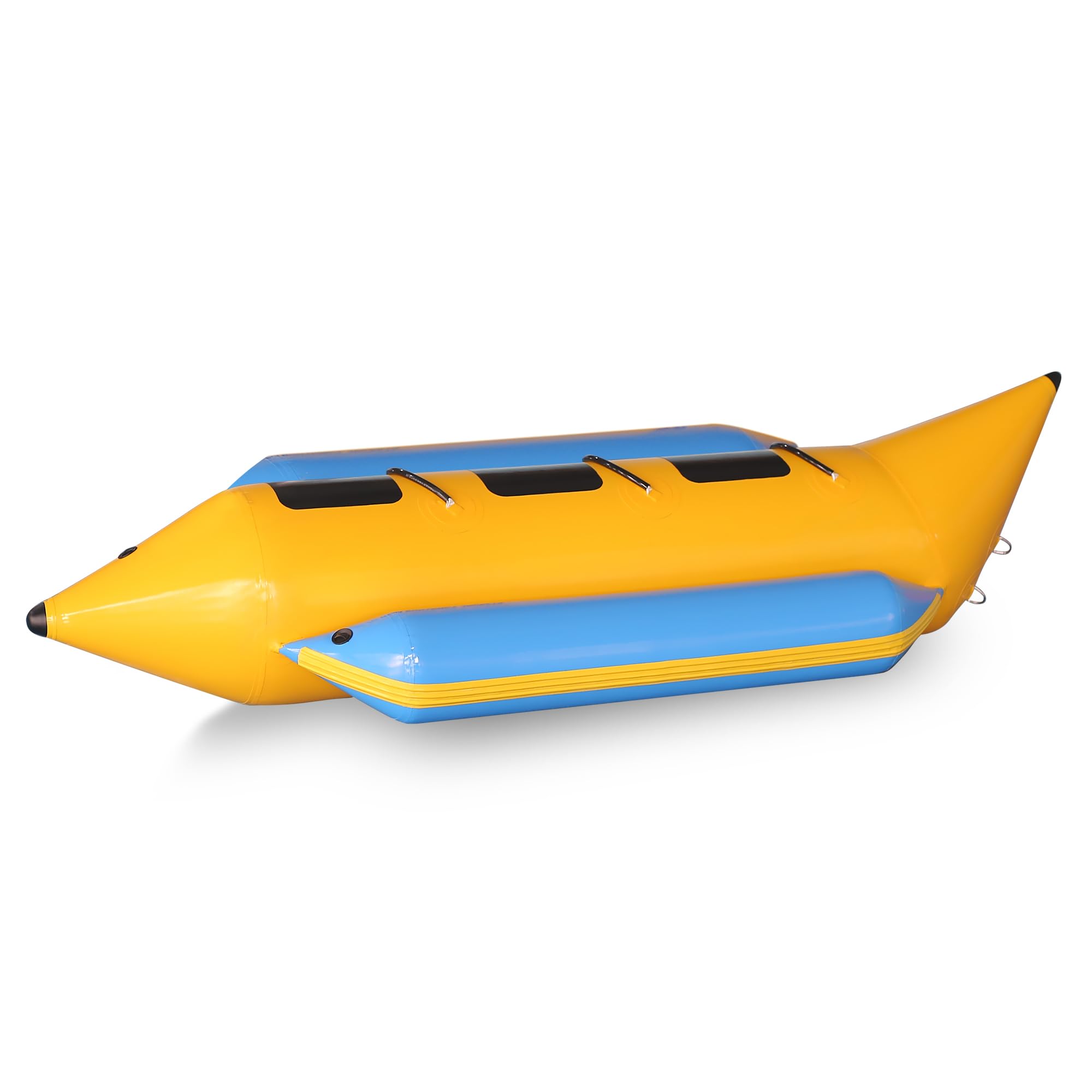 Amazon.com : SereneLife Inflatable Floating Banana Boat, Towable Tube ...