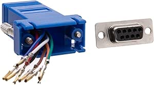 CableWholesale 31D3-3720BK - Adaptador DB25 macho/RJ45, 1 Set, Negro ...