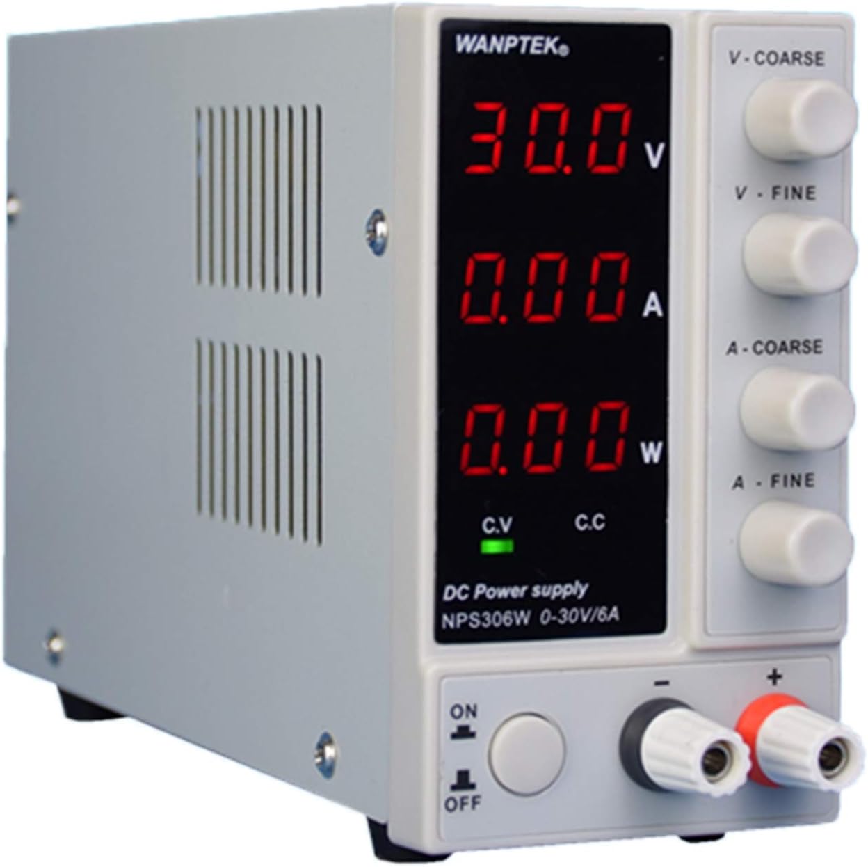 Amazon.com: DC Power Supply Variable 0-30V 0-6A 180W Adjustable ...