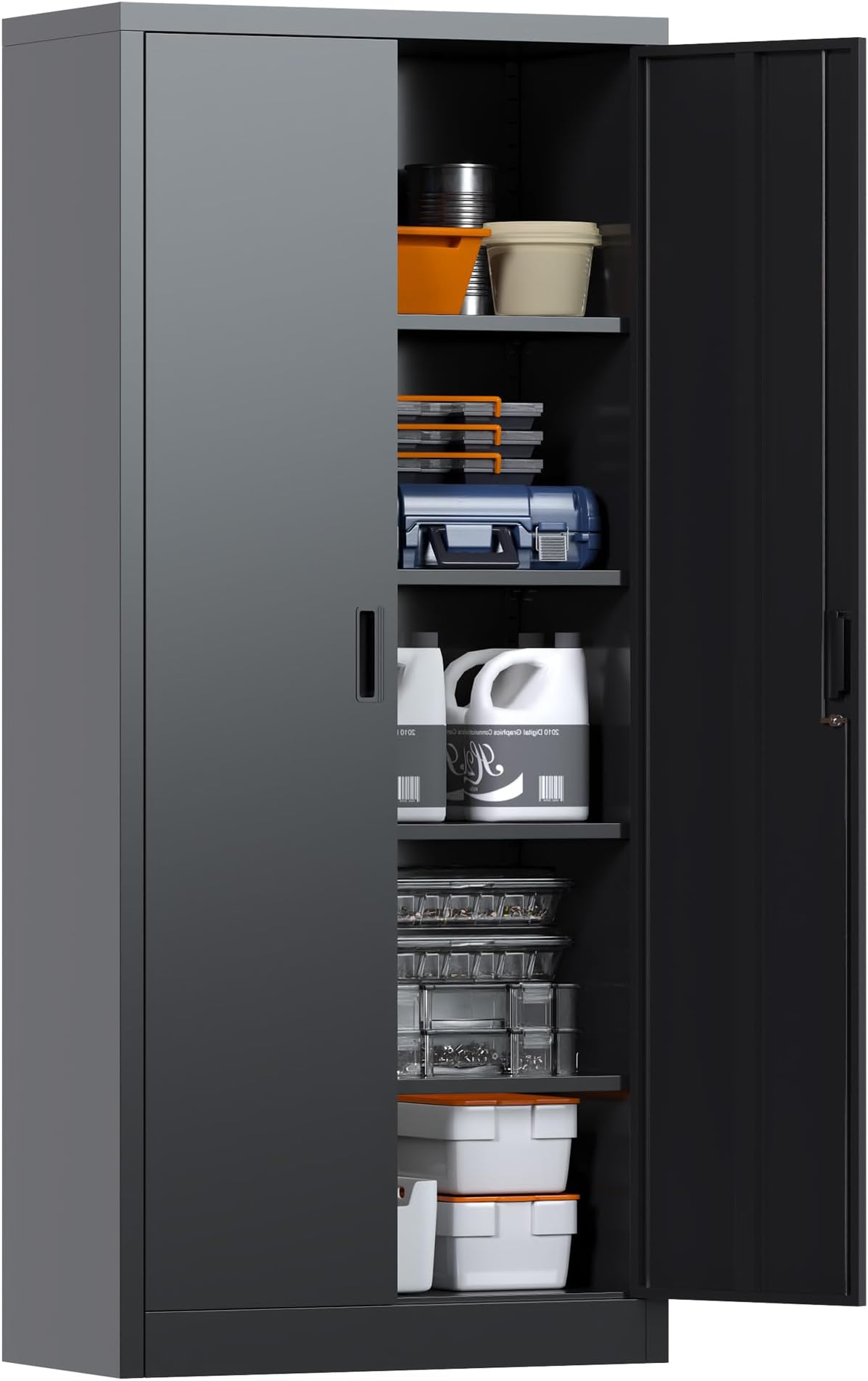 Amazon.com: Fedmax Metal Garage Storage Cabinet - 71-inch Tall Large ...