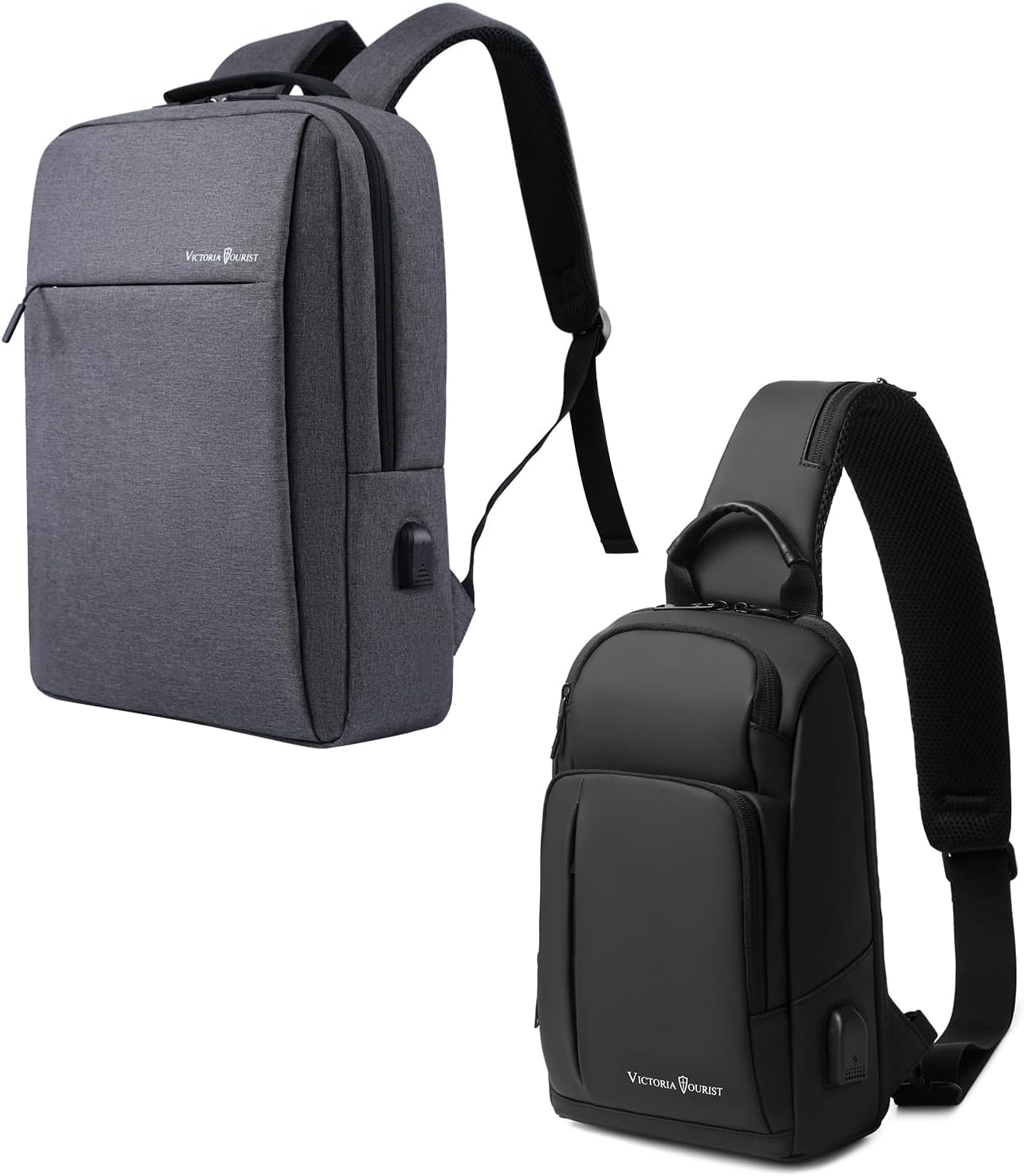Amazon.com: Victoriatourist Laptop Backpack & Sling BagS houlder ...