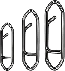 Amazon.com : 50Pcs Fishing Line Leader Clips Wire Quick Change Release ...