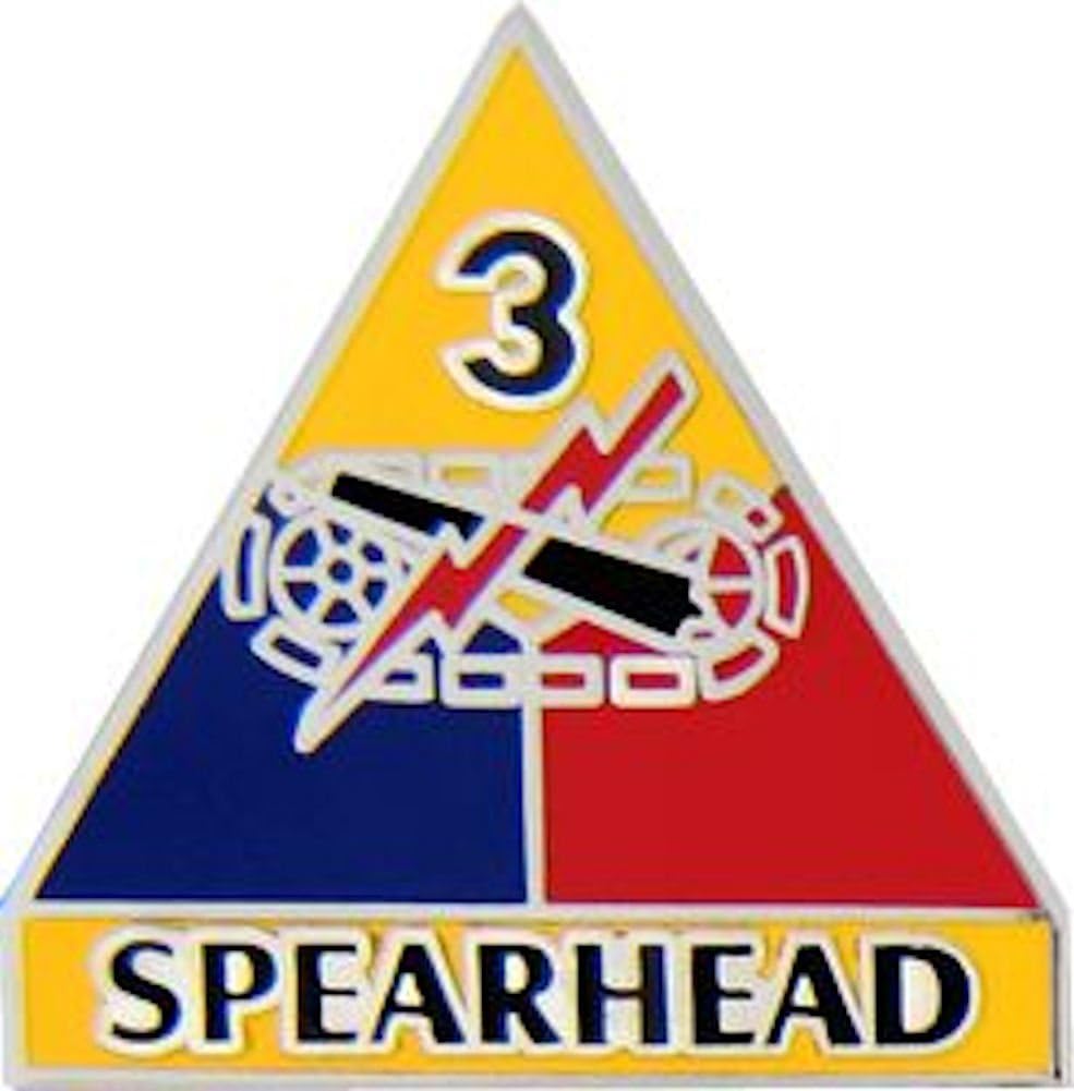 Amazon.com: HMC Mfg. 3rd Armored Division Small Hat Pin 1 INCH ...