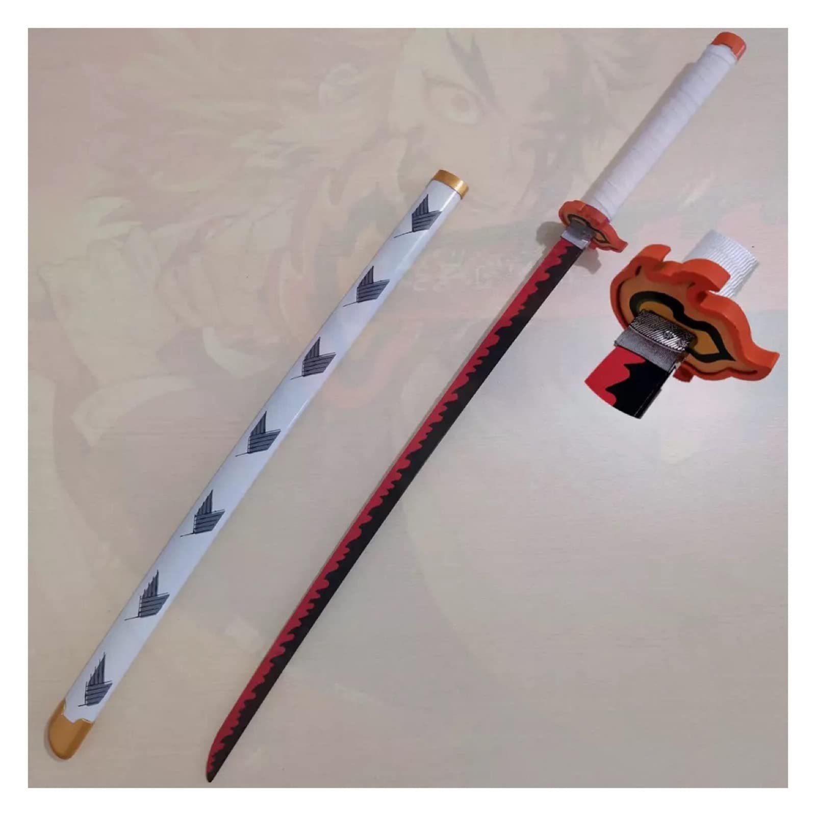 Buy Demon Slayer Cosplay Katanas Blade Weapon Prop Anime Ninja ...