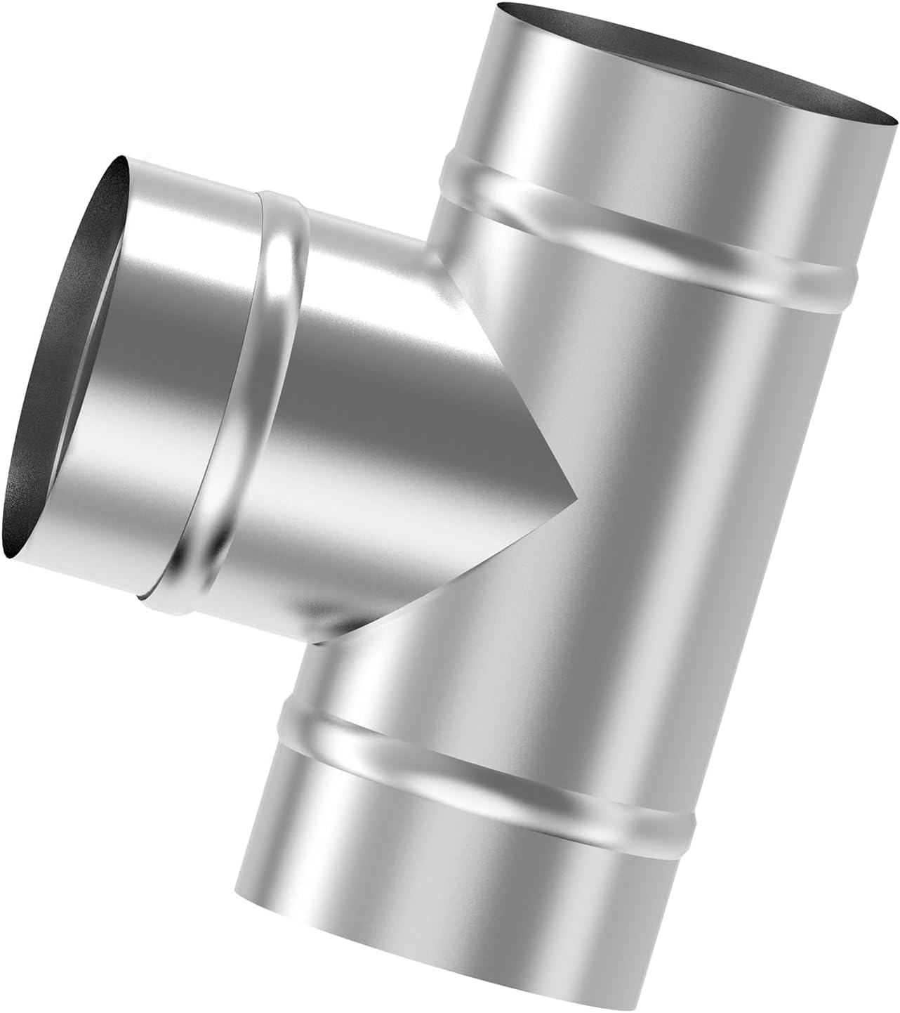 Amazon.com: 4'' T Shape Duct Hose Connector 3 Way Hose Adapter Hose ...