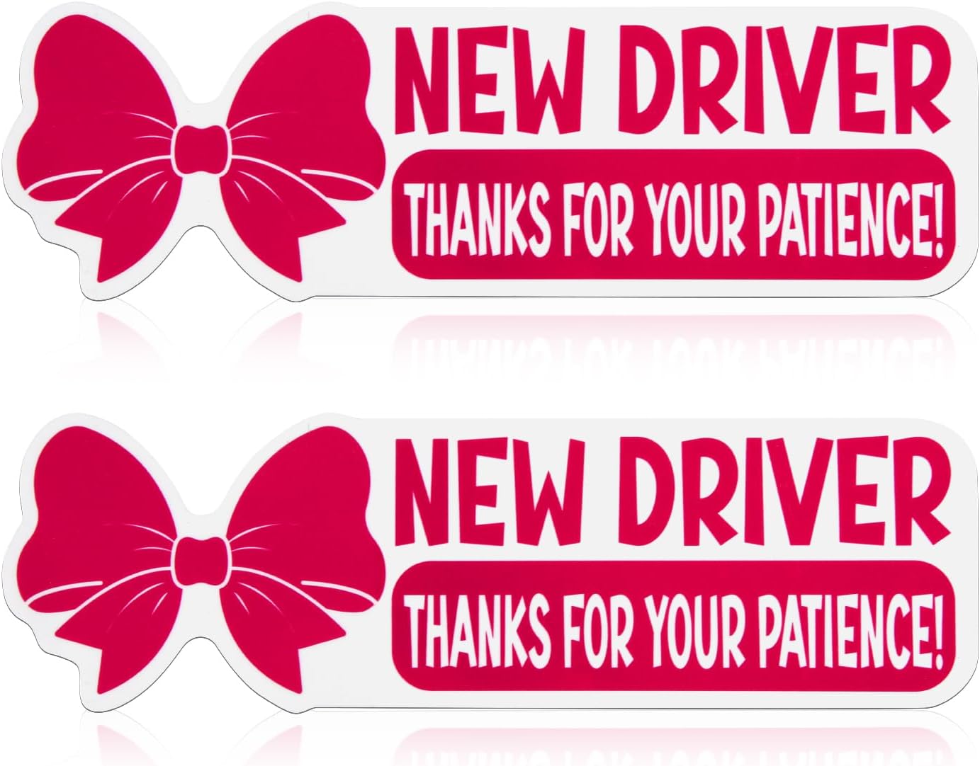 Amazon.com: TOTOMO New Driver Magnet for Car Sign – Large 12”x3 ...