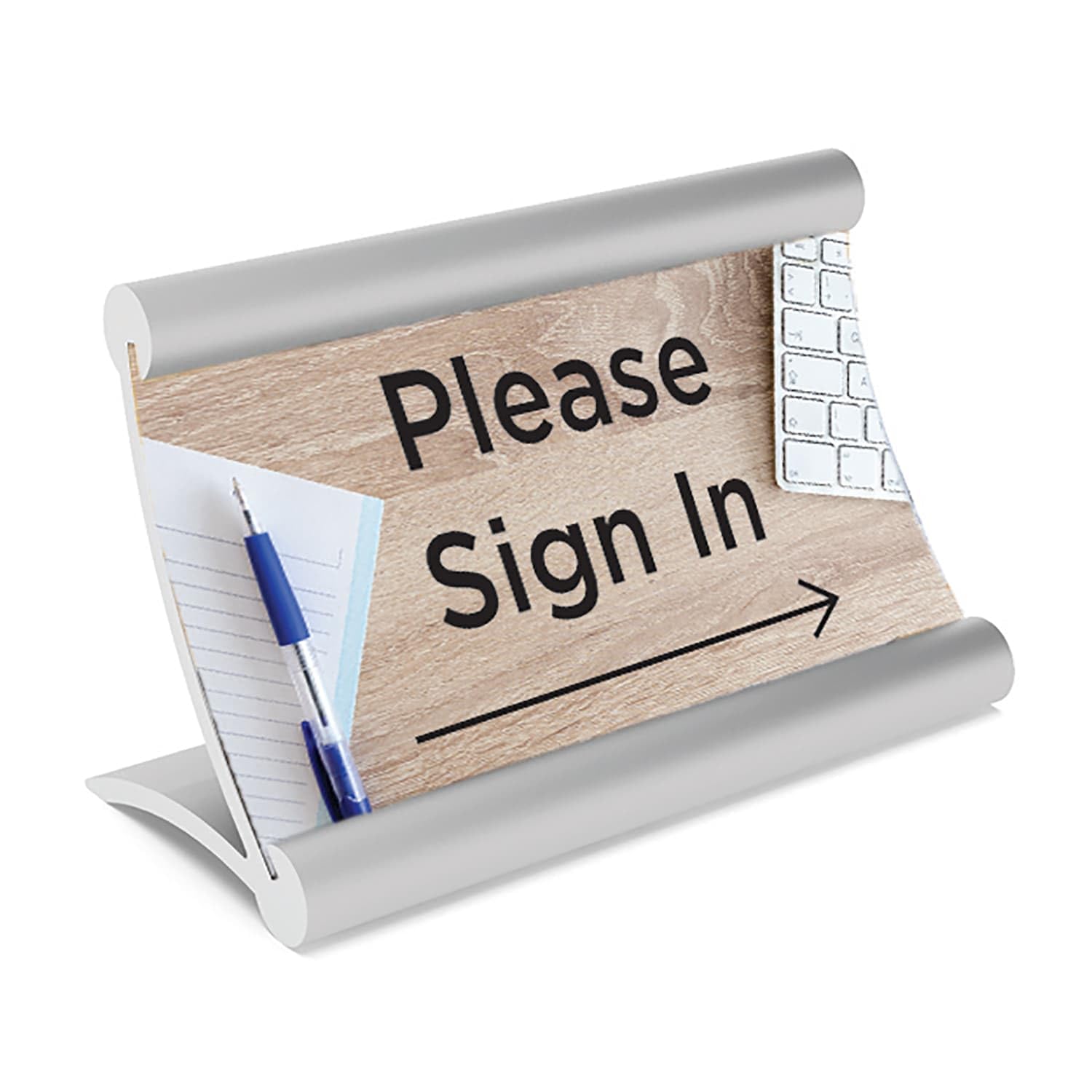 Amazon.com: Concurva Silver Item Identifier, 2" x 3.5" Insert : Home ...