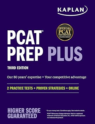 PCAT Prep Plus: 2 Practice Tests + Proven Strategies + Online (Kaplan ...