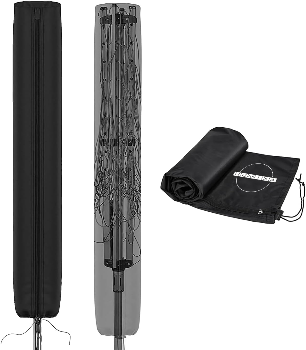 HOMIXA Rotary Washing Line Cover - 'The Most Durable' 600D Oxford ...