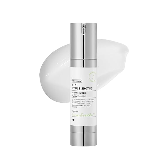 Amazon.com: VT COSMETICS CICA Reedle Shot 50, Day&Night Mild Exosome, Microneedling Serum ...
