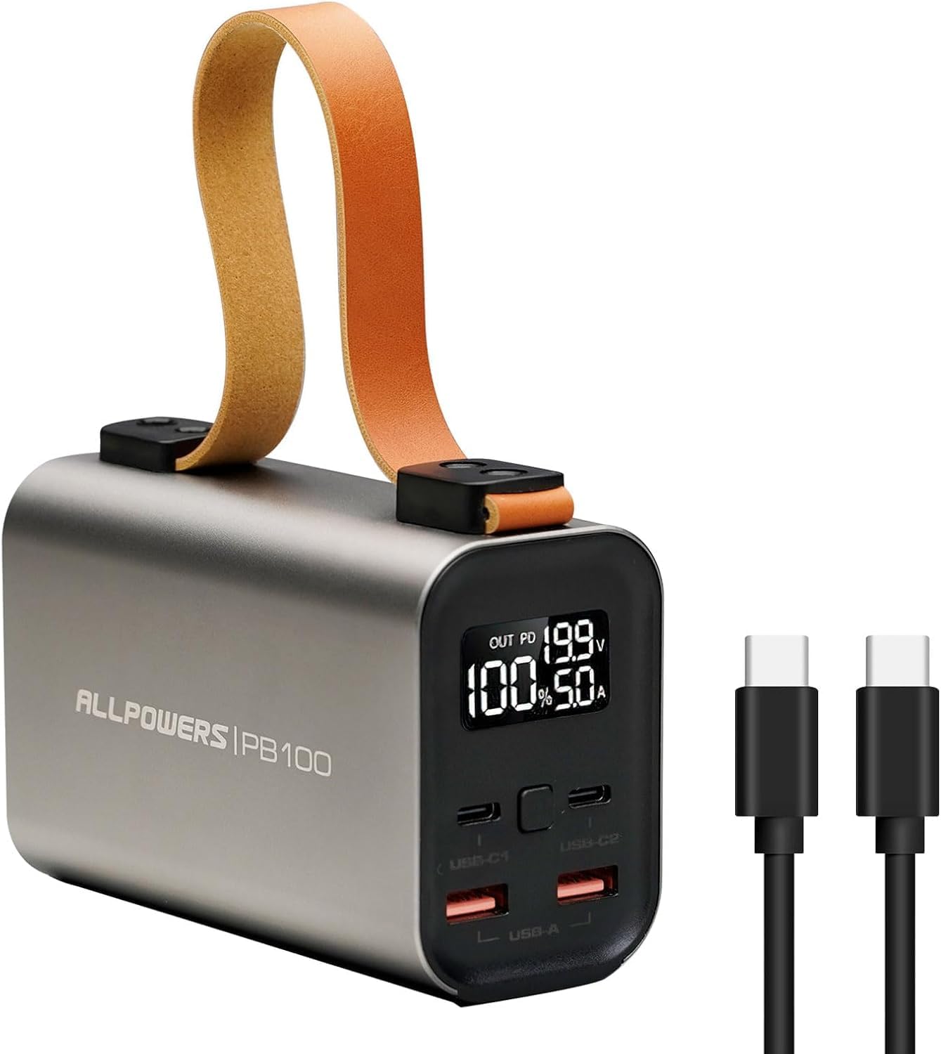 Amazon.com: Baseus Laptop Power Bank 140W - 48,000mAh 6-Port Portable ...