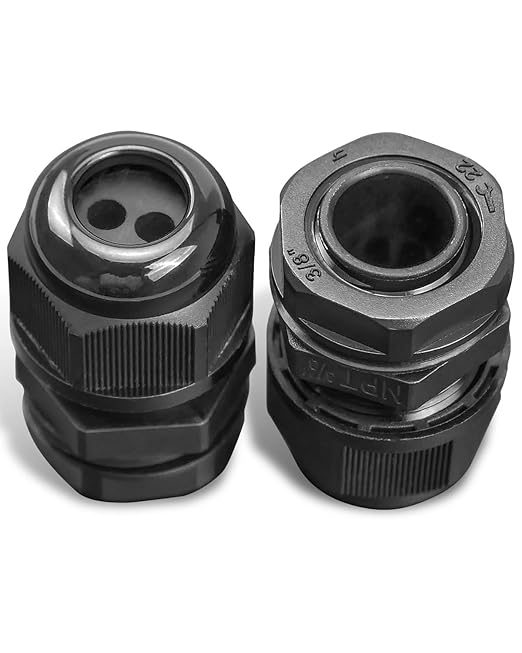 EMIHO Fuel Cell Electrical Partition Connector fit for 3/8npt Thread ...