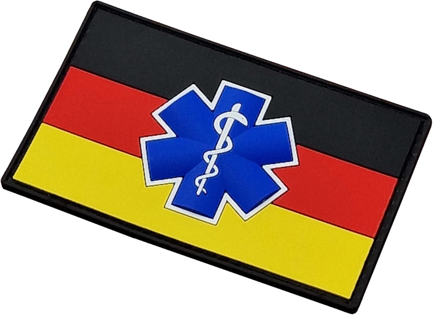 Deutschland Germany Medic Star of Life EMS PVC Patch : Amazon.de: Sonstiges