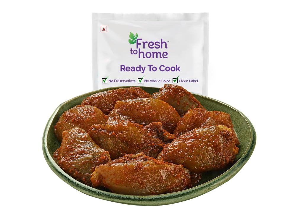 FreshToHome Tangy Chicken Ghee Roast | 250g Pack | Ready-to-Cook ...