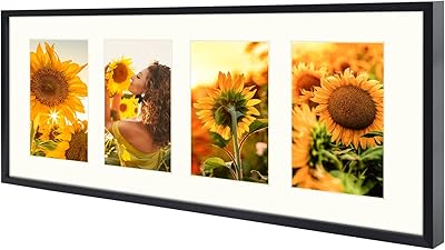 Amazon.com: Americanflat 8x20 Collage Picture Frame in Light Wood ...