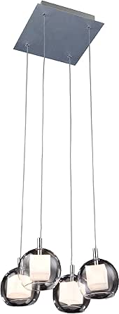 Nucleus Pendant in Satin Nickel/Chrome - Ceiling Pendant Fixtures ...