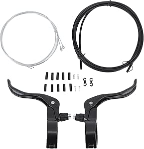 Amazon.com : Tbest Brakes Set, Complete Brakes Set Bicycle Brake Lever ...