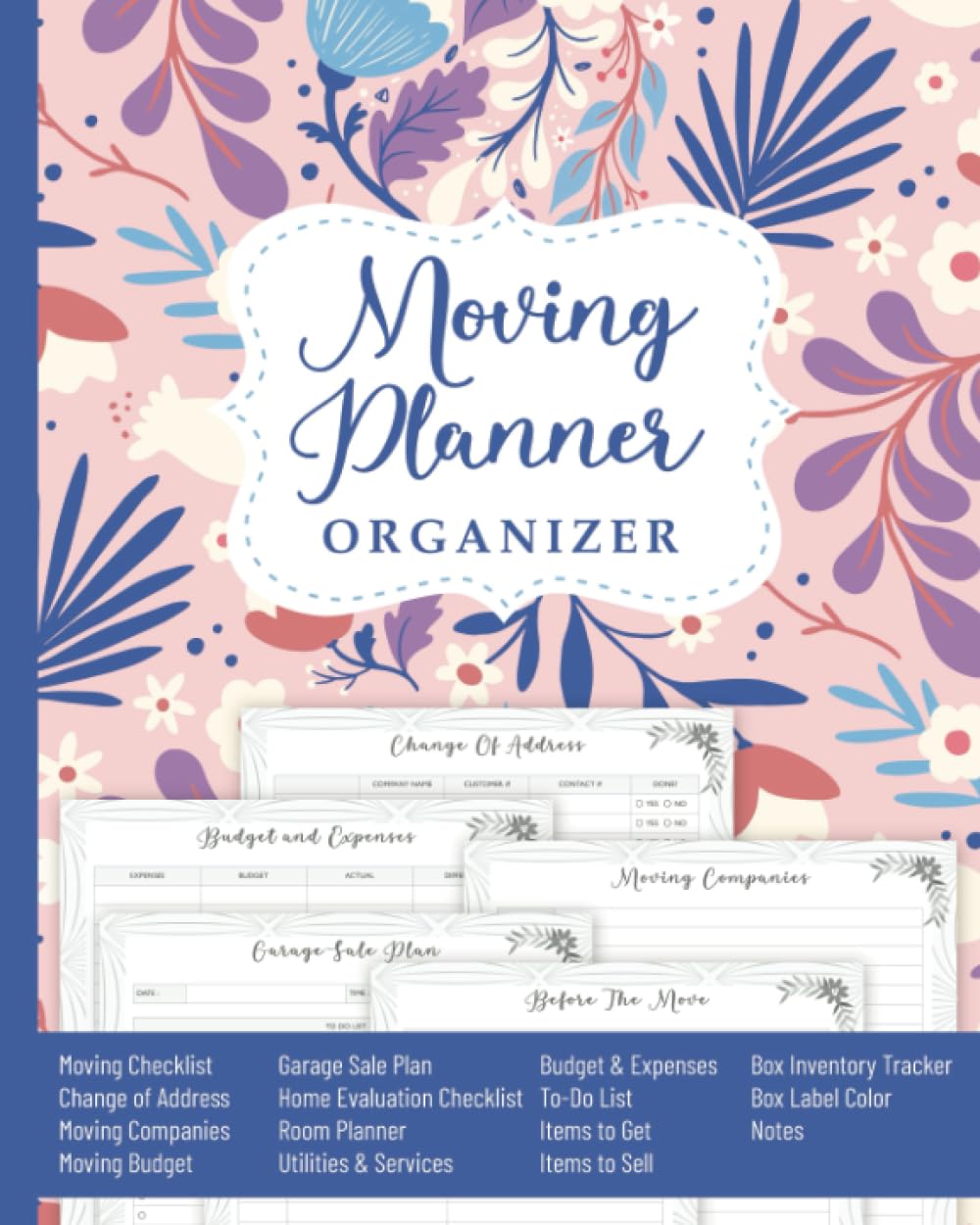 Moving Planner Organizer: The Ultimate Moving Checklist for Relocating ...