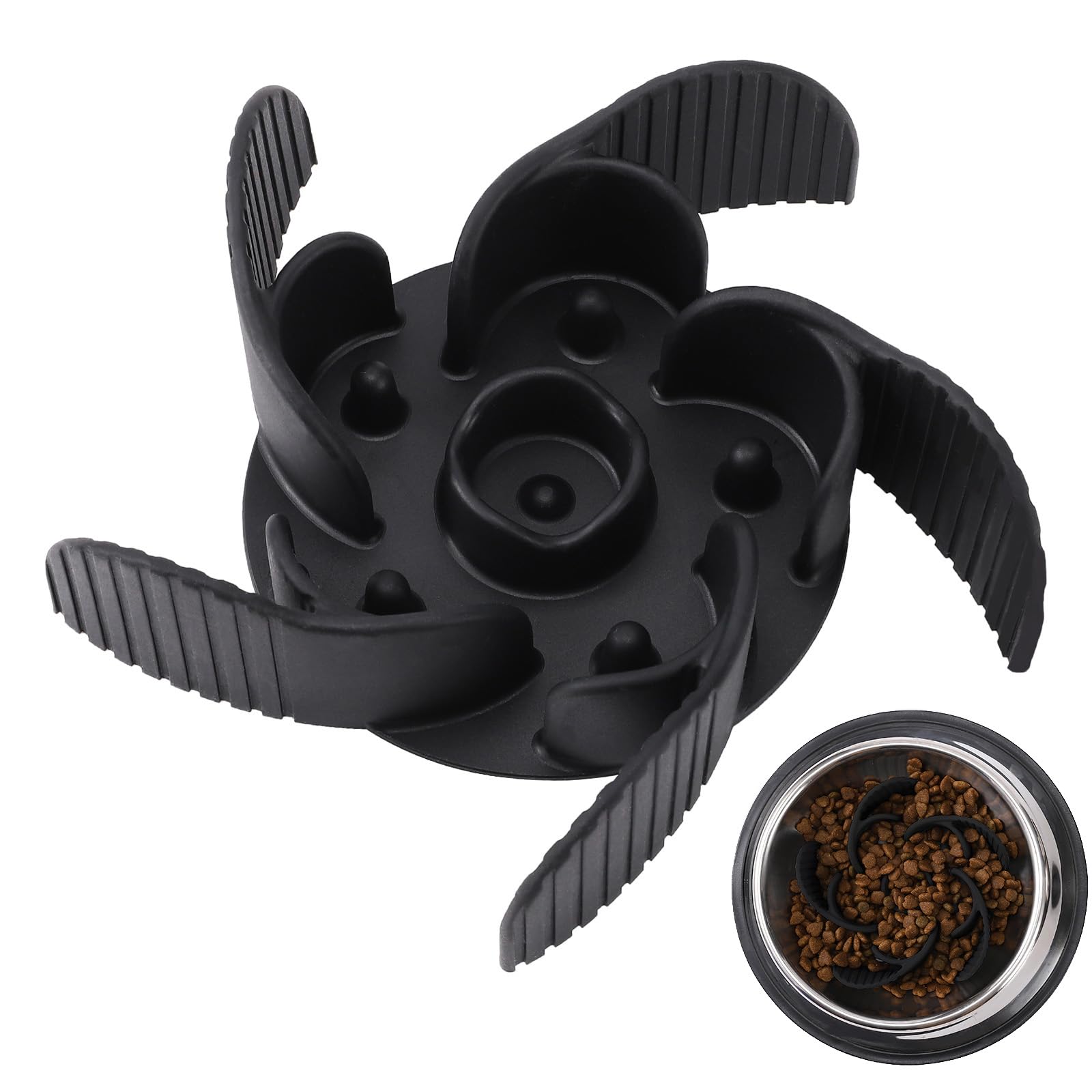 Snapklik.com : Mateeylife Slow Feeder Dog Bowl Insert