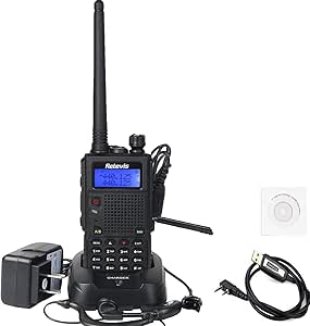 Amazon.com: Retevis RT5 Radio bidireccional de largo alcance de doble ...