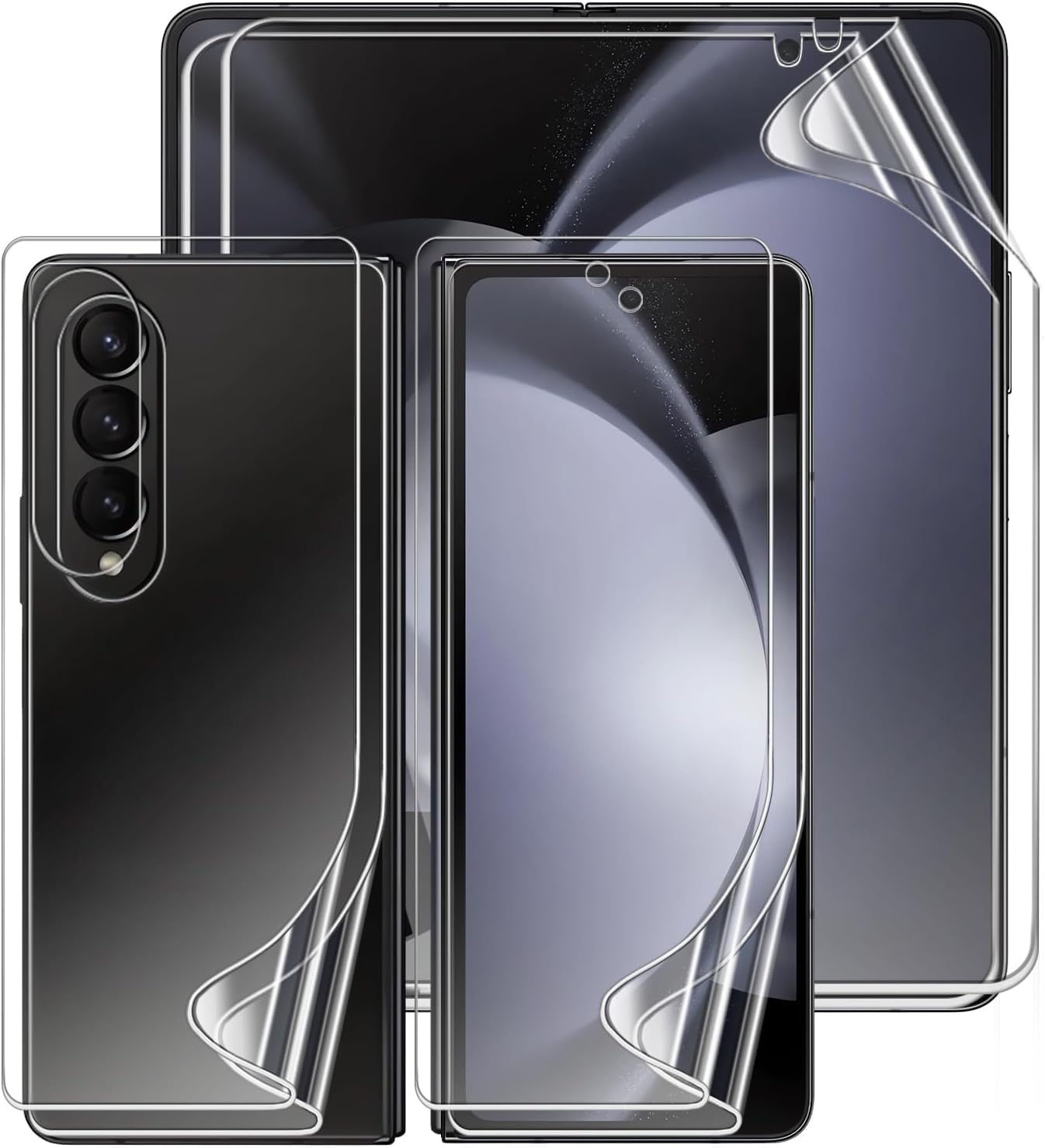 Amazon.com: zonyee 2Sets Screen Protector for Samsung Galaxy Z Fold 5 ...