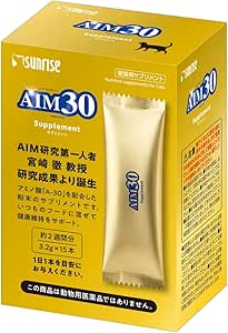 Amazon.co.jp: AIM30 サプリメント 15本入り【Amazon.co.jp限定】 : ペット用品