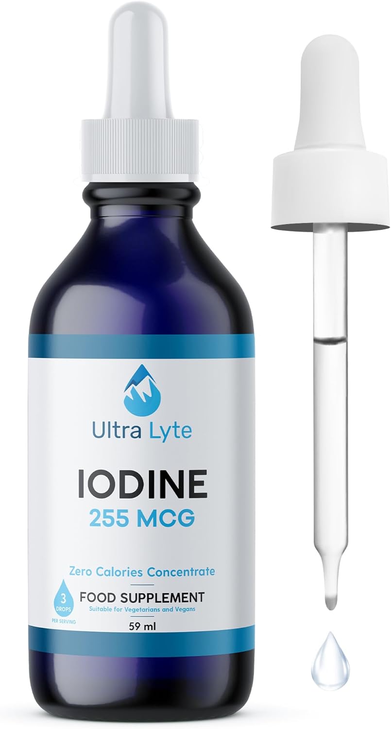 Ultra Lyte Iodine 255MCG – 59ml Iodine Supplement from Potassium Iodide ...