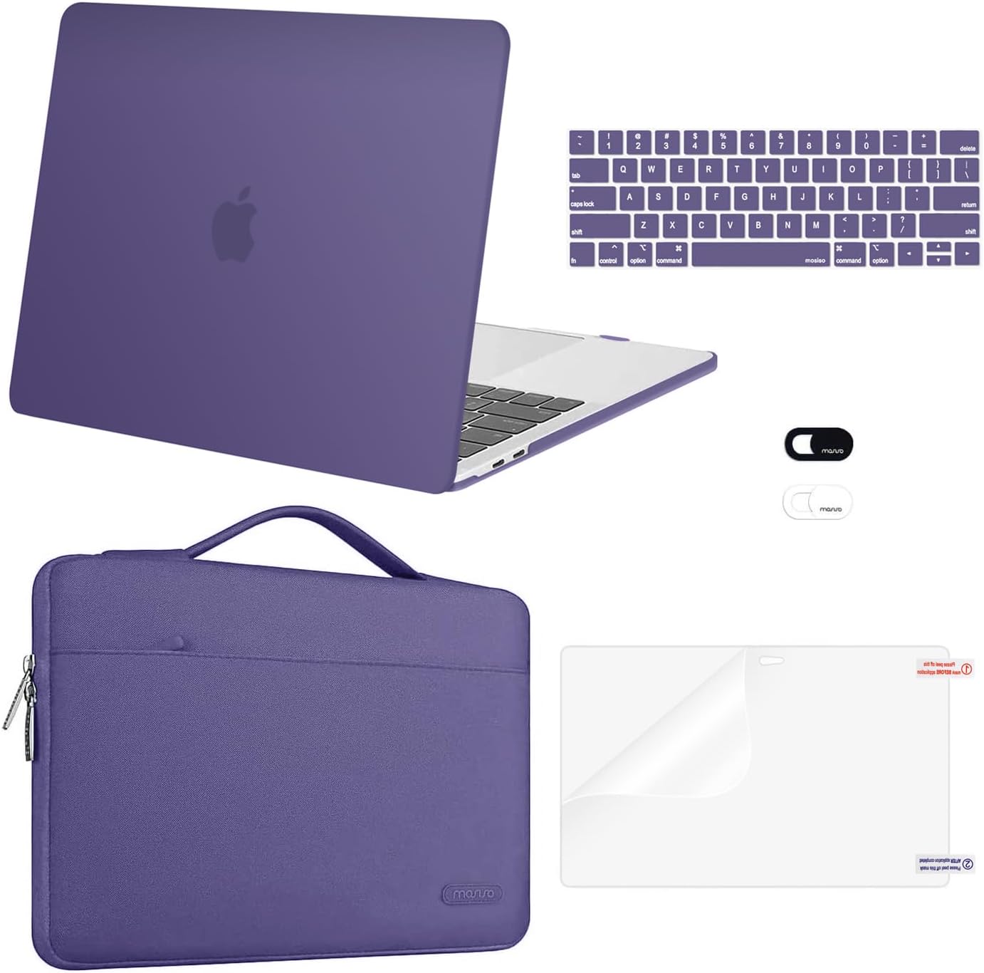 MOSISO Compatible with MacBook Pro 13 inch Case M2 2025, 2024, 2023 ...