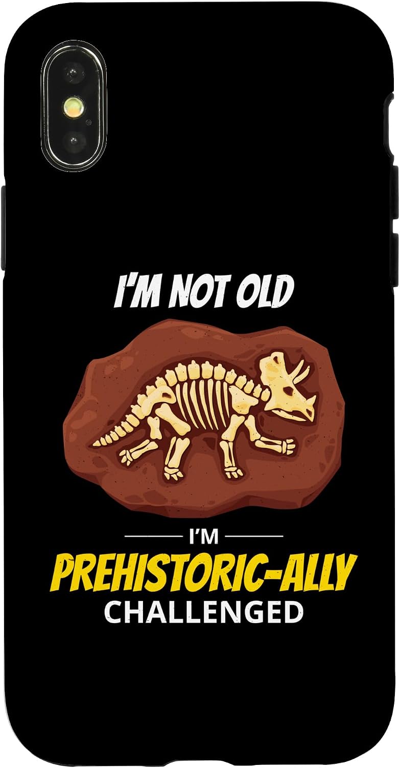 Amazon.com: iPhone X/XS Dinosaur Skeleton Fossil Hunting Paleontology ...