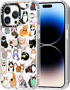 Amazon.com: MOSNOVO Case for iPhone 14 Pro Max, [Buffertech 6.6ft Military-Grade Drop Protection ...