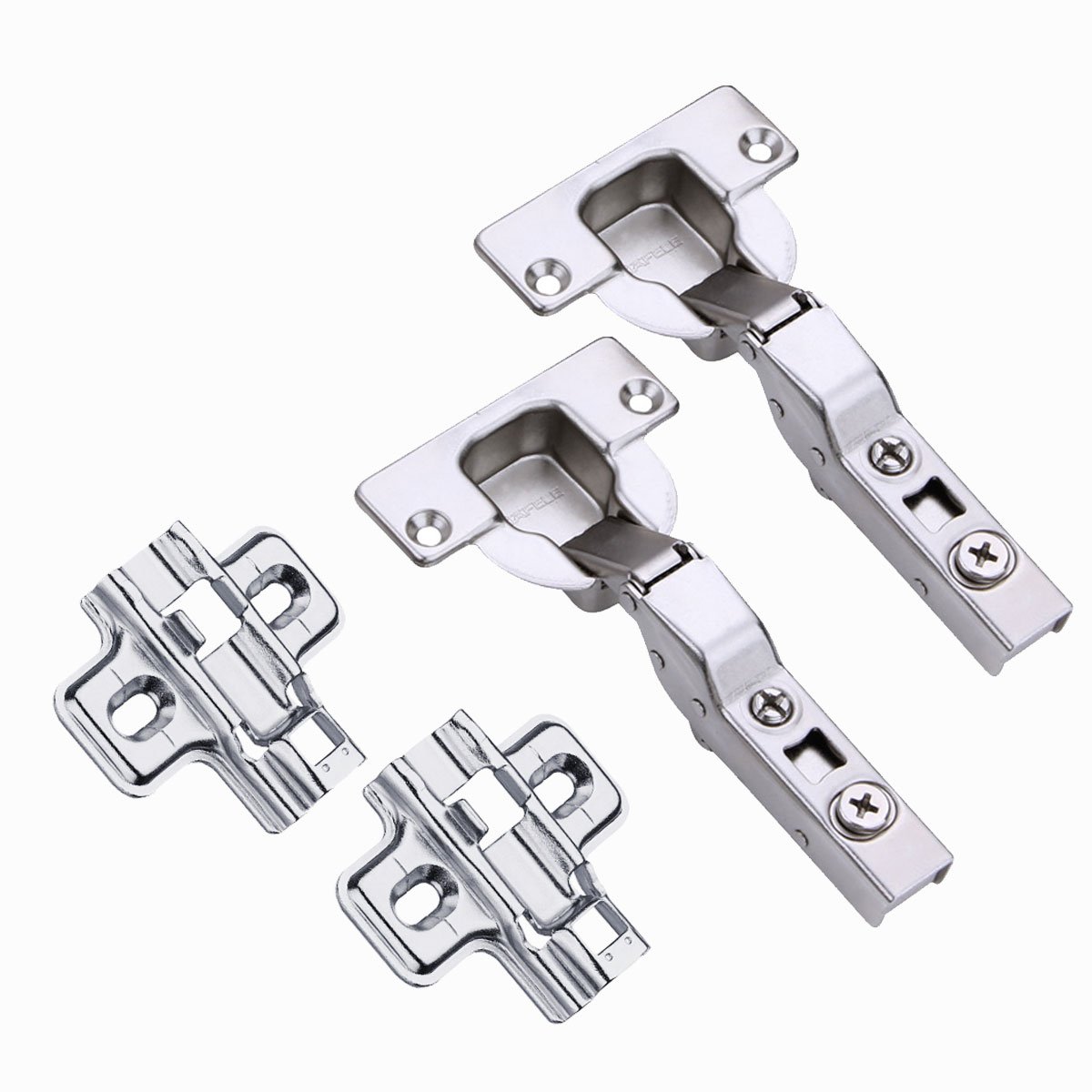 Buy HAFELE 95 Degree Semi Covering Strong Hinges 40mm Top with Built-in ...
