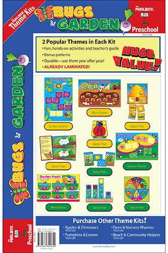 Theme Kit: Bugs & Garden (Preschool): The Mailbox Books Staff ...