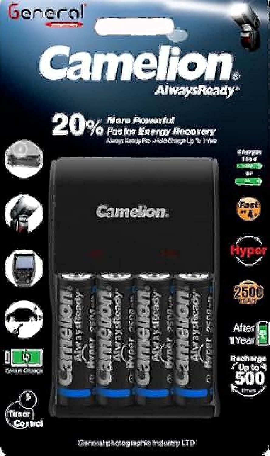 Chameleon Plug Charger Batteries 2500mAh: Buy Online at Best Price in ...