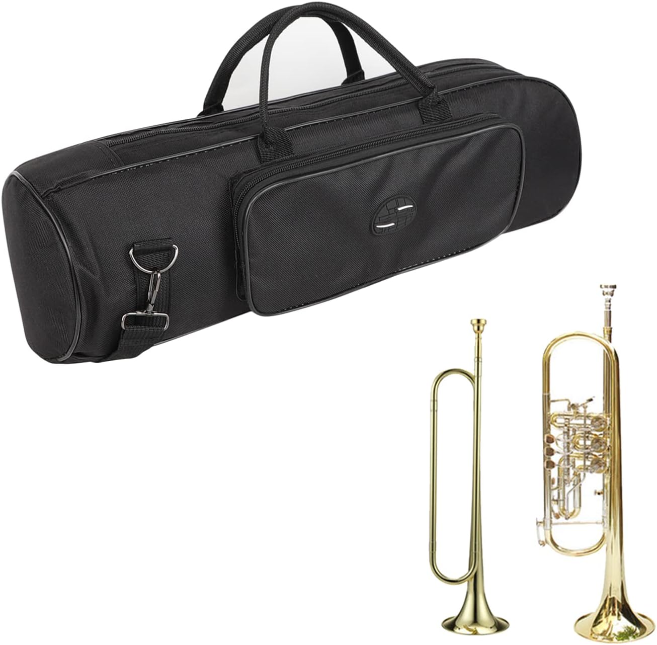 Tiger INC16-BK Padded Trumpet Gig Bag - Black : Amazon.co.uk: Musical ...