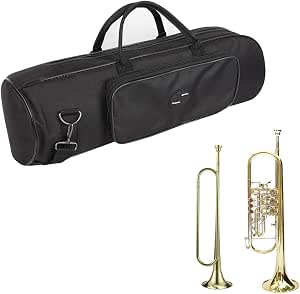 Amazon.com: Trumpet Carrying Bag Thick Padded Waterproof Trumpet Gig ...