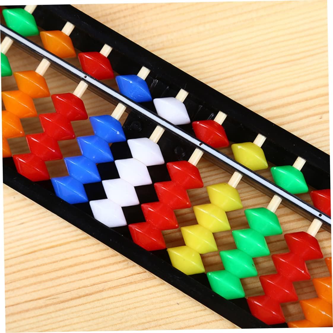 heiheiyo Ábaco de plástico matemáticas aprendizaje ábaco calculadora ...