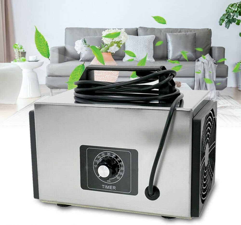 Ozone Generator Air Purifier 10,000mg/h, Ozone Machine with timer Function, Smoke Smell Remover ...