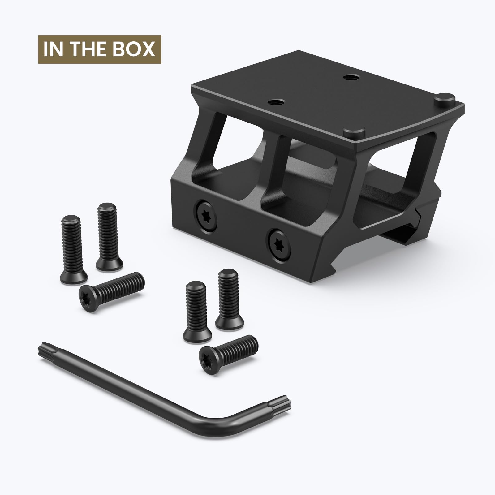 Snapklik.com : Guardtier Red Dot Riser Mount 0.95" Picatinny Rail Riser ...